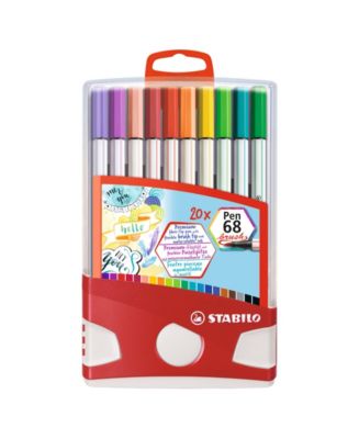 Stabilo Pen 68 Brush Colorparade 20 Piece Color Set - Macy's