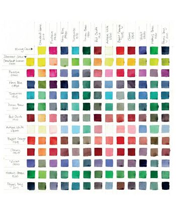 Derwent Inktense Paint Pan 12 Piece Set, Version 2 - Macy's