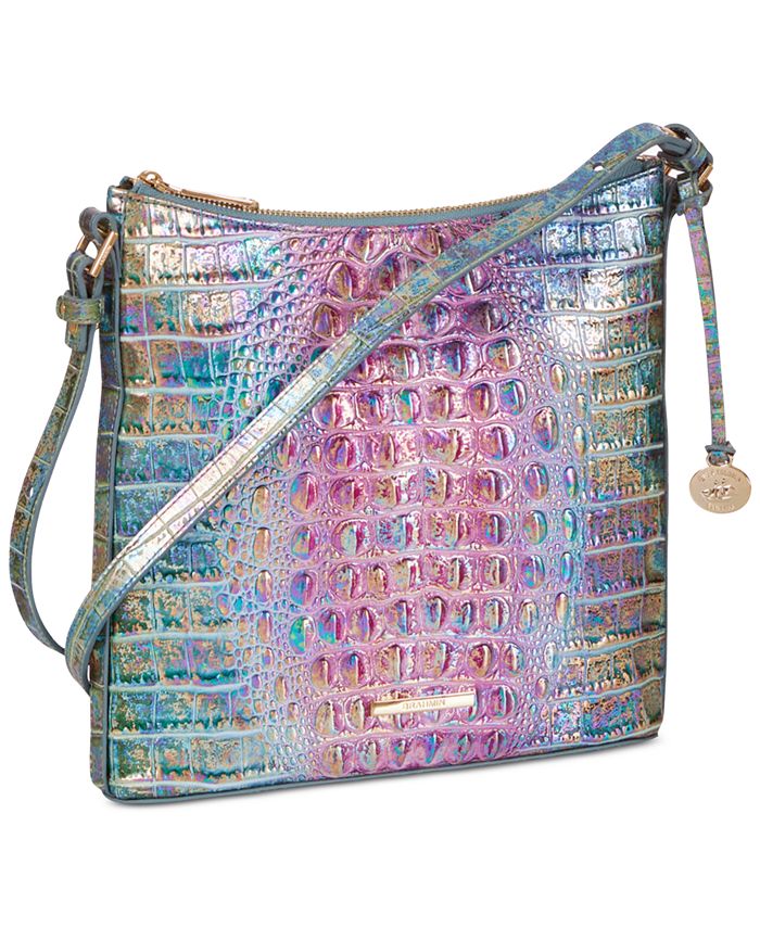 Brahmin Katie Delphine Embossed Leather Crossbody - Macy's