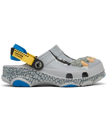 Crocs Big Kids Jurassic World Classic All-Terrain Clogs from Finish ...
