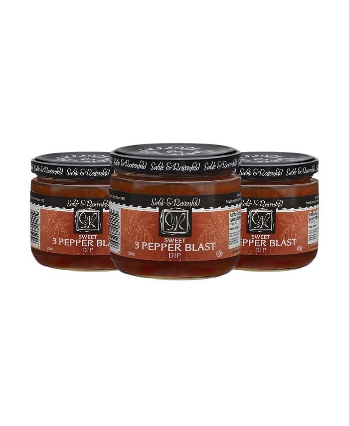 Sable & Rosenfeld 3 Pepper Blast Sweet Relish Dip 12 oz (3 Pack) - Macy's