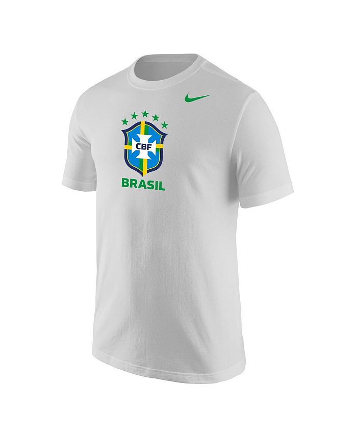 Nike Men's White Brazil National Team Core T-shirt - Macy's