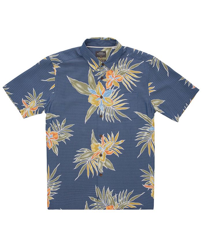 Quiksilver Waterman Quiksilver Men's Short Sleeve Weekender Vibes Shirt ...
