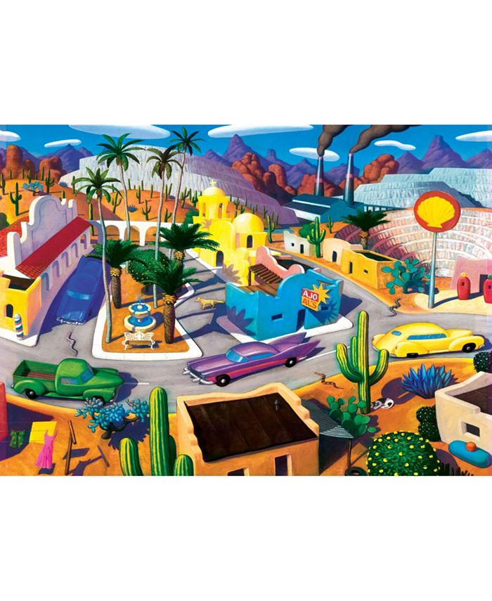 Masterpieces Roadsides of the Southwest - Ajo Al's 500 Piece Jigsaw ...