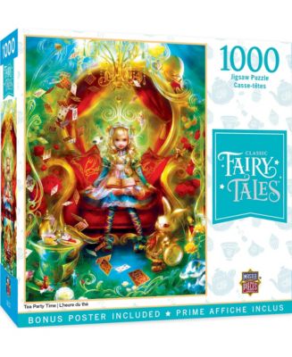 Masterpieces Classic Fairy Tales - Tea Party Time 1000 Piece Puzzle ...