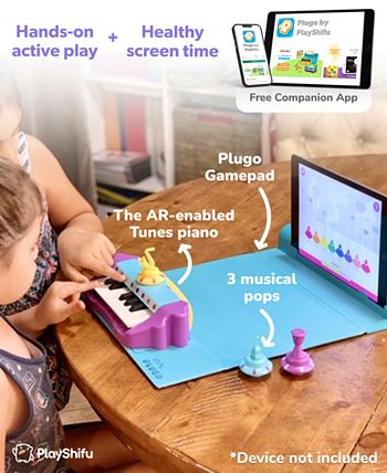 PlayShifu Plugo Tunes Interactive Stem Piano Learning Kit - Macy's