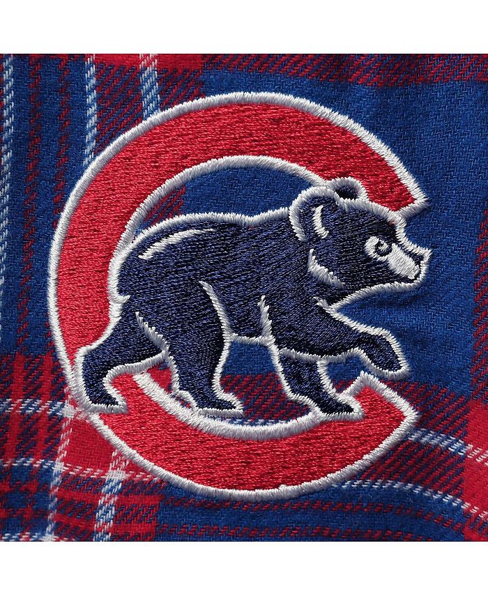 Concepts Sport Men's Royal and Red Chicago Cubs Takeaway Flannel Boxers ...