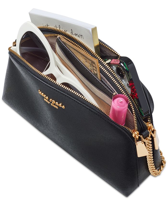 kate spade new york Morgan Colorblocked Saffiano Leather Double Zip ...