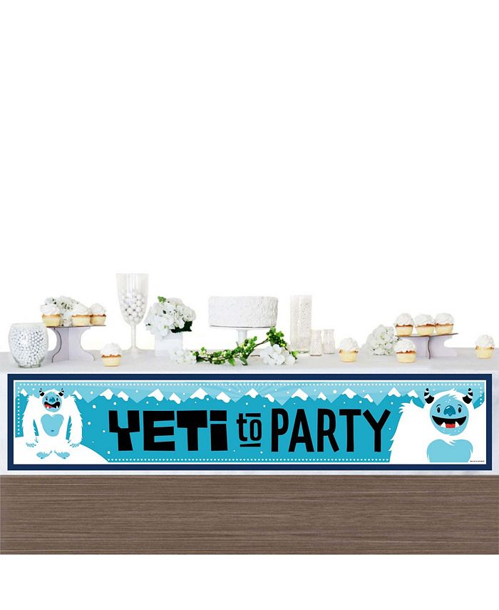 Big Dot of Happiness Yeti to Party - Abominable Snowman Party or ...
