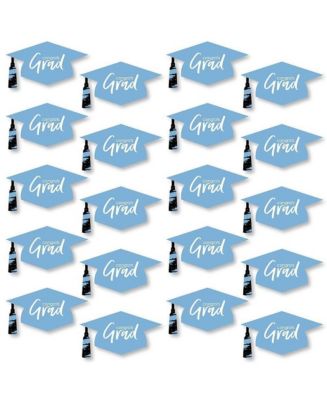 Light Blue Grad - Best is Yet to Come Grad Cap DIY Party Large ...
