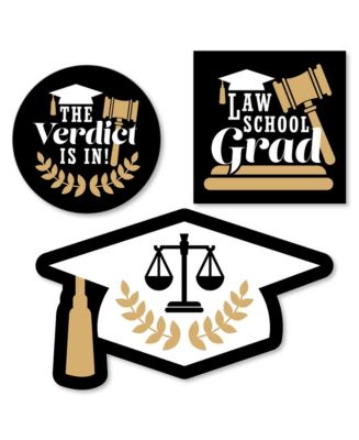 Law School Grad - DIY Shaped Future Lawyer Graduation Party Cut-Outs ...