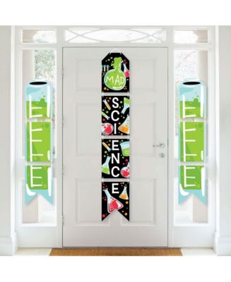 Scientist Lab - Hanging Vertical Paper Banners Mad Science - Indoor ...