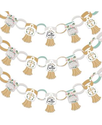 Big Dot of Happiness Religious Easter - 90 Links & 30 Tassels Christian ...