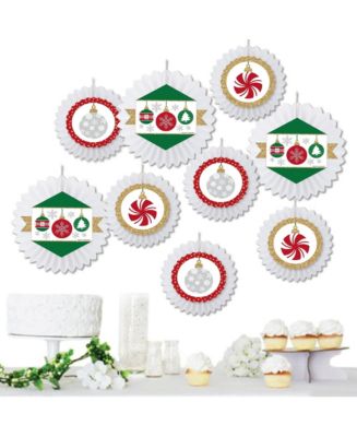 Ornaments - Hanging Holiday Christmas Party Tissue Decor Kit - Paper ...