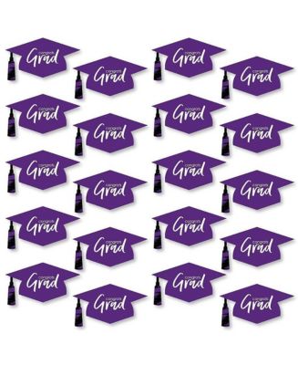 Purple Grad Best is Yet to Come Grad Hat Decor DIY Large Party ...