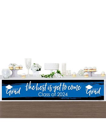 Big Dot of Happiness Blue Grad - Best is Yet to Come - 2024 Graduation ...