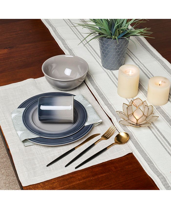 MASON CRAFT & MORE Festival Ombre Dinnerware, Set of 12 - Macy's