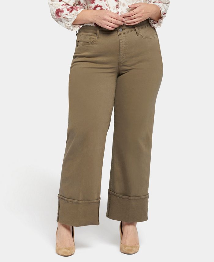 NYDJ Plus Size Teresa Wide Leg Jeans - Macy's