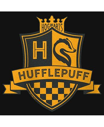 Warner Bros. Girl's Harry Potter Hufflepuff Shield Child T-Shirt - Macy's