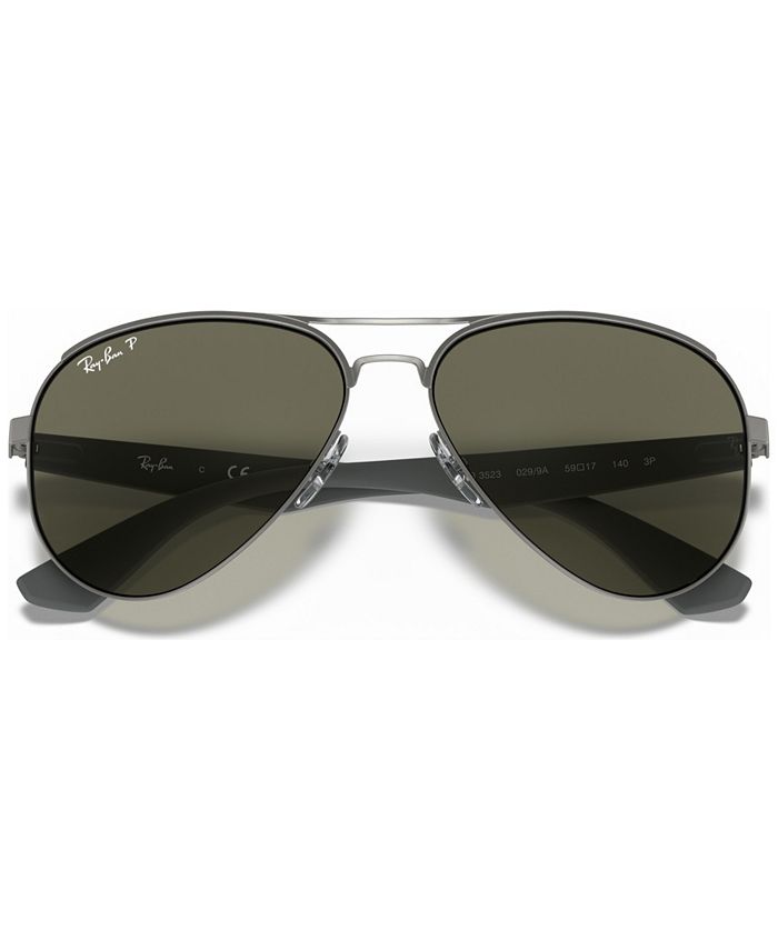 Ray-Ban Polarized Sunglasses , RB3523 - Macy's