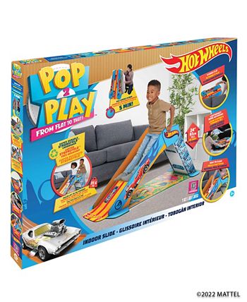 Pop2Play Hot Wheels Indoor Slide by WowWee - Macy's