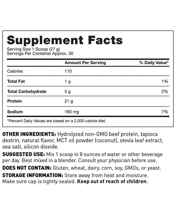 Amy Myers MD® Paleo Protein- Salted Caramel - Macy's