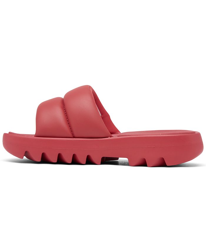 Reebok Women's Cardi B Classic Slide Sandals from Finish Line - Macy's