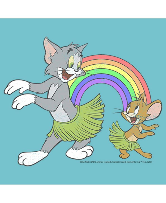 Warner Bros. Girl's Tom and Jerry Cartoon Hula Dance Child T-Shirt - Macy's