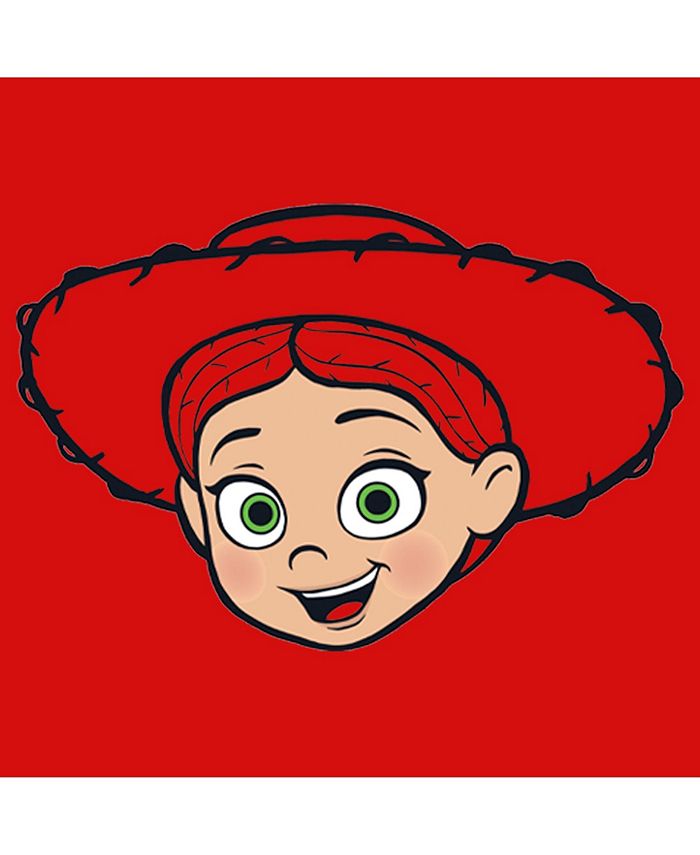 Disney Pixar Girl's Toy Story Smiling Jessie's Face Costume Child T ...