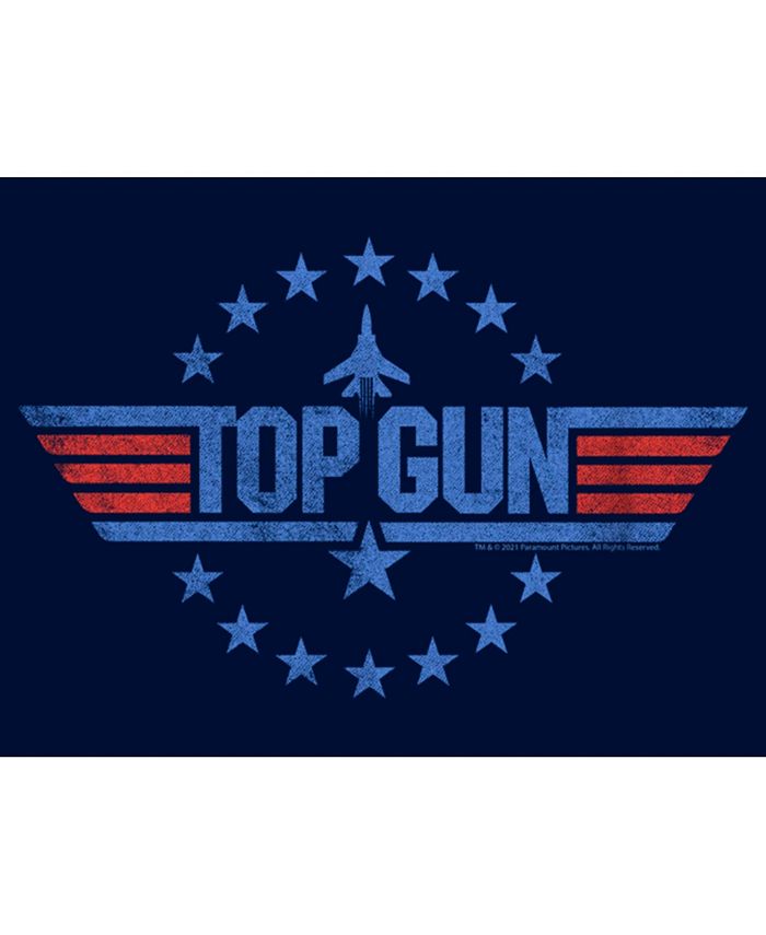 Paramount Pictures Boy's Top Gun Circle of Stars Logo Child T-Shirt ...