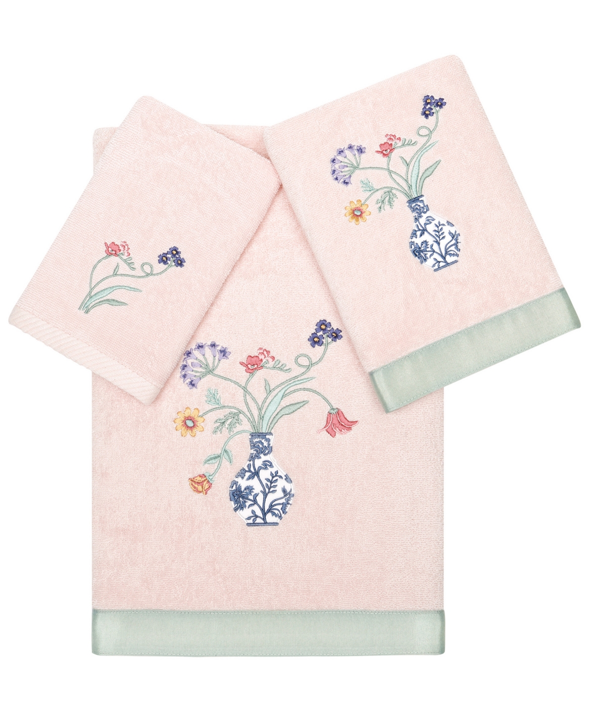 Click here for Linum Home Turkish Cotton Stella Embellished 3-Pc.... prices