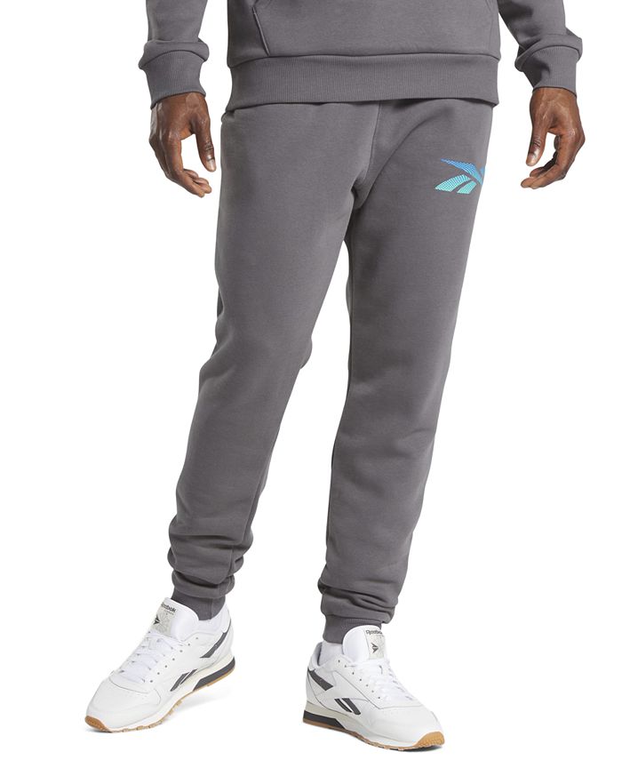 Reebok Men's Identity Logo Fleece Jogger Pants - Macy's