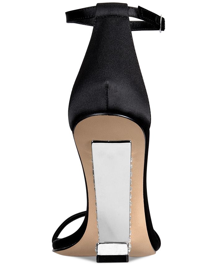 AAJ By Aminah Women's Nadya Architectural-Heel Dress Sandals - Macy's