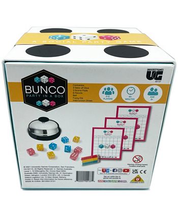 University Games Bunco Party in a Box Set, 14 Piece - Macy's