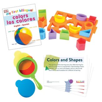 Kaplan Early Learning Colors & Shapes Learning Kit - Bilingual - Macy's