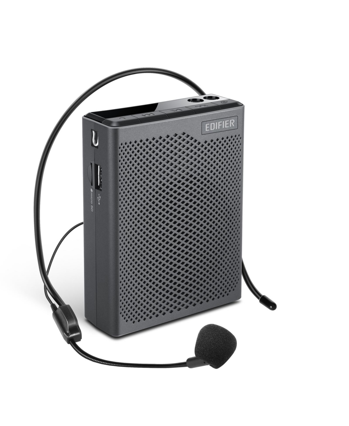 Edifier Mf5p Portable Voice Amplifier With Wired Microphone, Black ...