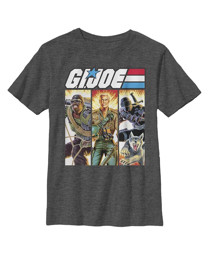 Hasbro Boy's GI Joe Comic Panels Child T-Shirt - Macy's