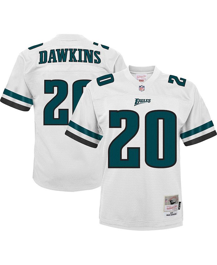 Mitchell & Ness Big Boys and Girls Brian Dawkins White Philadelphia ...