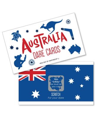 Big Dot of Happiness Australia Day - G'Day Mate Aussie Party Game ...