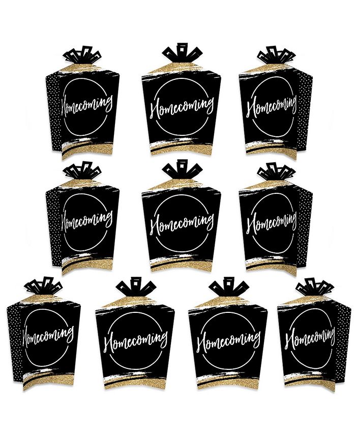 Big Dot Of Happiness Hoco Dance Table Decorations Homecoming Fold