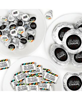 Still Got Class - High School Reunion Party Candy Favor Sticker Kit ...