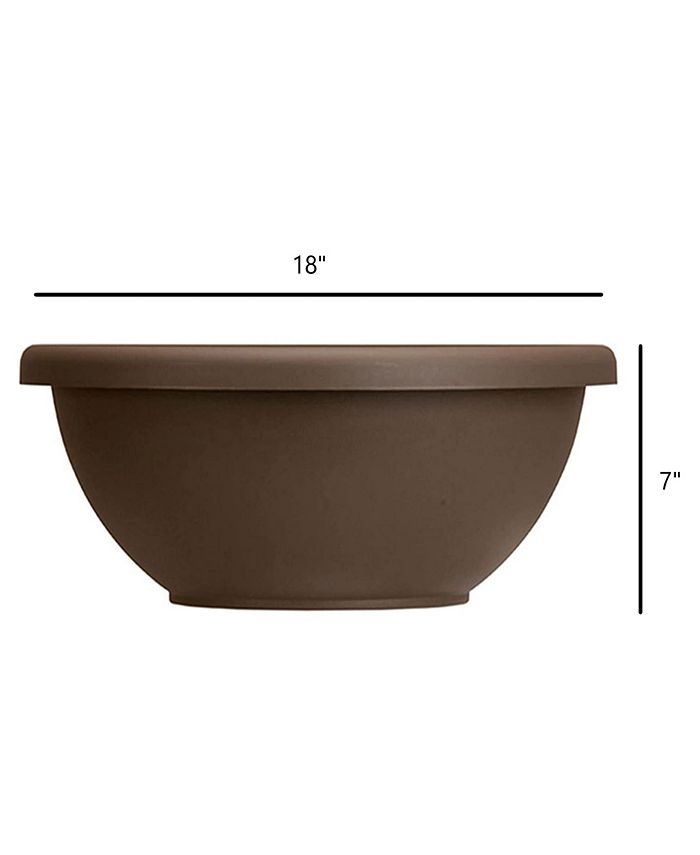 The HC Companies HC Companies Inc Garden Bowl Flower Pot Planter ...
