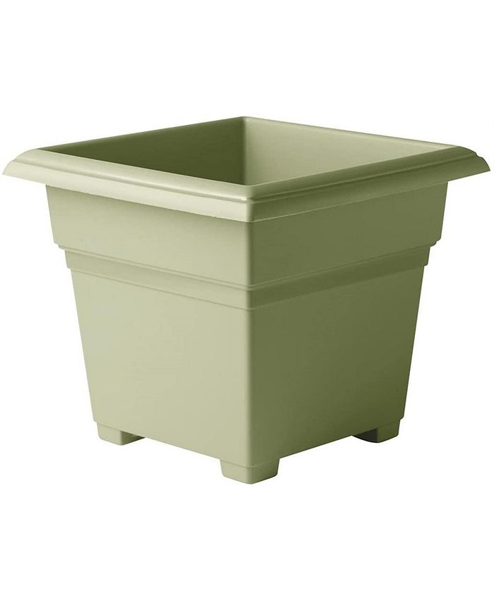 Novelty 26275 Countryside Square Tub Planter Sage 18-inch - Macy's