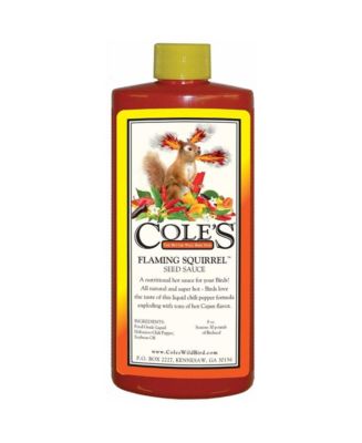 Cole's Wild Bird Products FS08 Flaming Squirrel Seed Sauce 8-Ounce - Macy's
