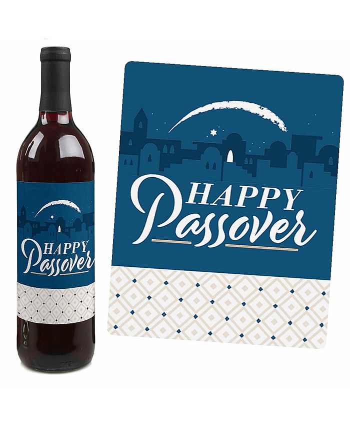 Big Dot of Happiness Happy Passover - Pesach Holiday Party Decor - Wine ...
