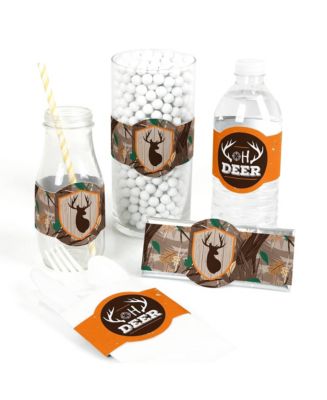 Big Dot of Happiness Gone Hunting - Deer Hunting Camo Party DIY Wrapper ...