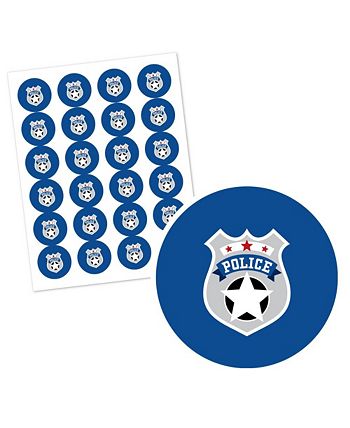 Big Dot of Happiness Calling All Units - Police - Cop Party Circle ...