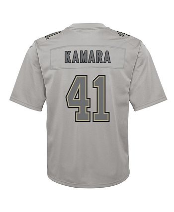 Nike Big Boys Alvin Kamara Gray New Orleans Saints Atmosphere Game Jersey - Macy's
