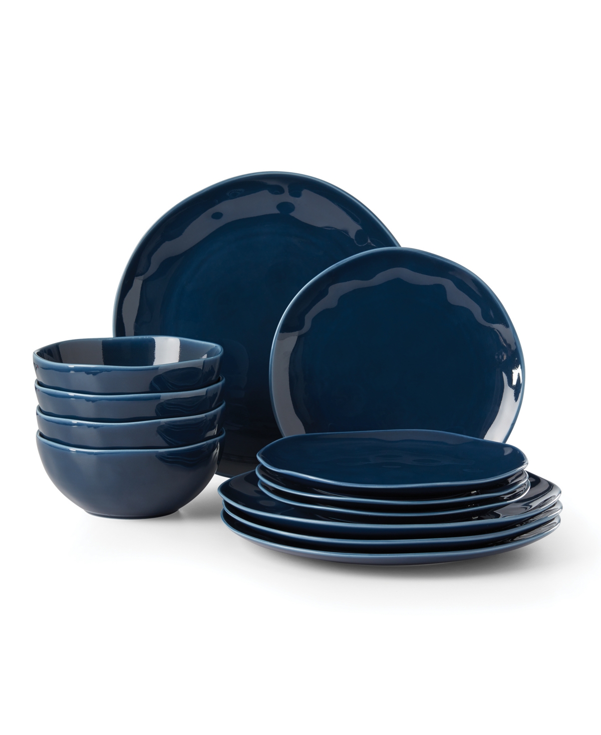 Click here for Lenox Bay Colors Solid 12 Piece Dinnerware Set  Se... prices