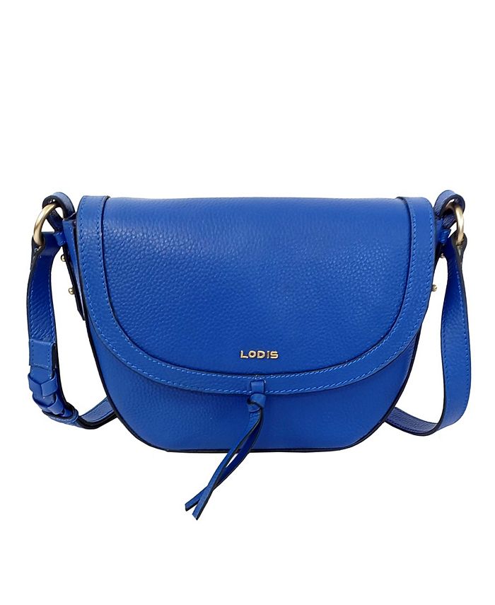 LODIS Women's Ellia Leather Crossbody Bag with Matching Wallet Set, 2 ...